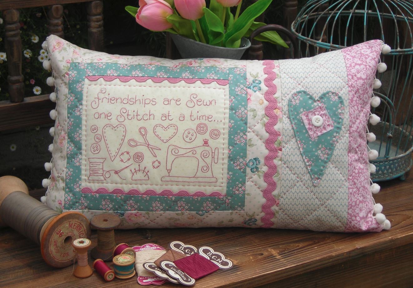 Friendships are Sewn - Cross Stitch & Quilting Corner!